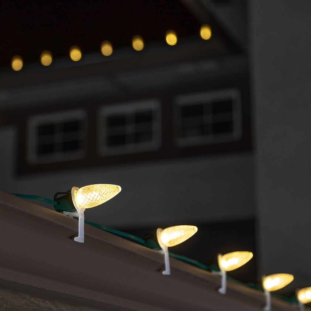 V2 Christmas Light Clips For C9 Bulbs & Sockets – HLO Lighting
